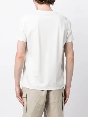 PORTS V Logo-embroidered T-shirt