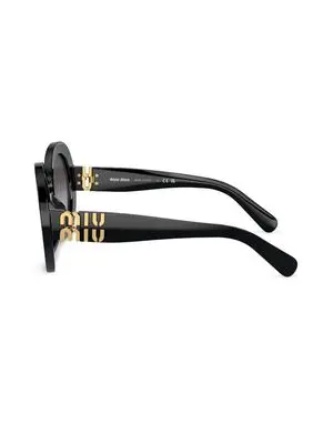 Miu Miu Oversized Round-frame Sunglasses