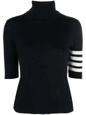 Thom Browne Fine-knit Jumper - Blue