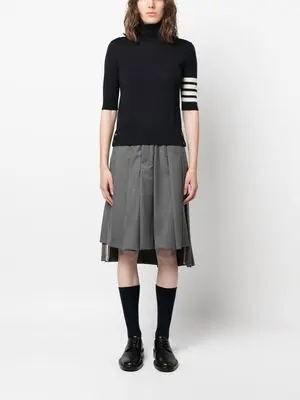 Thom Browne Fine-knit Jumper - Blue