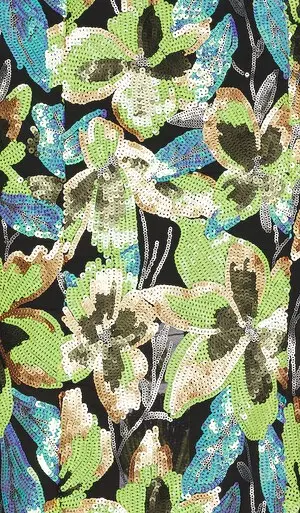 ELLIATT Tilda Floral Sequin Dress