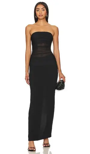 Amanda Uprichard X Myles Maxi - Black