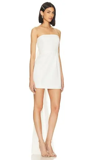 Amanda Uprichard X Kerry Bow Mini Dress