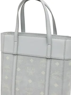 Mcm Mini Aren Monogram-print Tote Bag