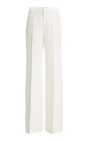 Chloé Wool Crepe Tuxedo Pants