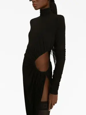 Dolce & Gabbana Cut-out Midi Dress