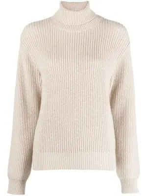 Brunello Cucinelli Chunky-knit Roll-neck Jumper