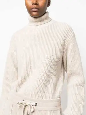 Brunello Cucinelli Chunky-knit Roll-neck Jumper