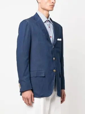 Kiton Single-breasted Blazer