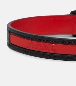 CHRISTIAN LOUBOUTIN Loubicollar Leather Dog Collar