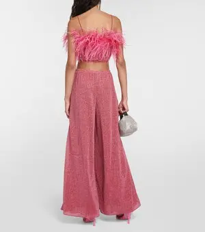 Oseree Lumière Wide-leg Pants