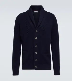 Brunello Cucinelli Ribbed-knit Cashmere Cardigan
