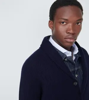 Brunello Cucinelli Ribbed-knit Cashmere Cardigan