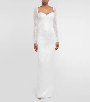 RASARIO Rossalind Sequined Gown
