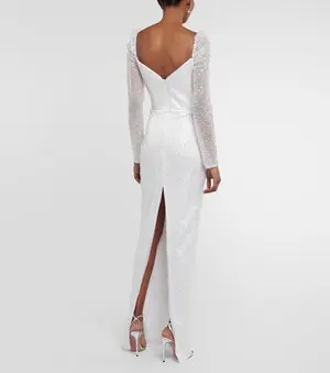 RASARIO Rossalind Sequined Gown