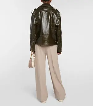 Dorothee Schumacher Leather Biker Jacket
