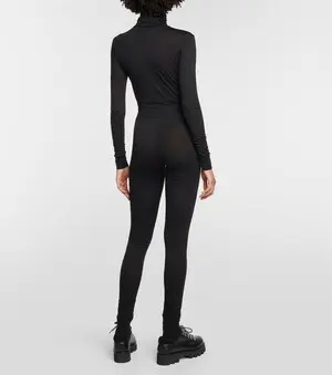 JIL SANDER Logo Leggings - Black