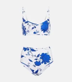EMILIA WICKSTEAD Alicia Printed Bikini - Multicoloured