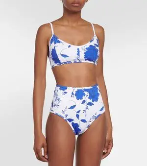 EMILIA WICKSTEAD Alicia Printed Bikini