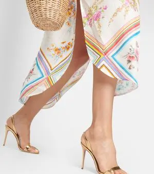 Zimmermann Halcyon Floral Silk Midi Dress