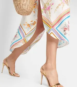 Zimmermann Halcyon Floral Silk Midi Dress