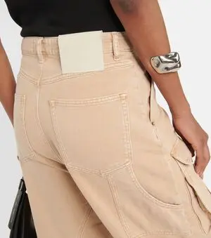 Sportmax High-rise Wide-leg Cargo Pants