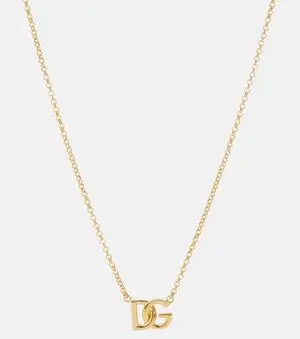 Dolce & Gabbana Dg Logo Embellished Necklace