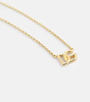 Dolce & Gabbana Dg Logo Embellished Necklace