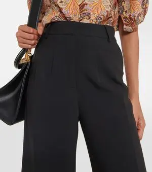 Etro High-rise Wide-leg Pants