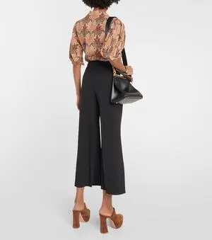 Etro High-rise Wide-leg Pants