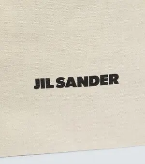 JIL SANDER Book Canvas Tote Bag