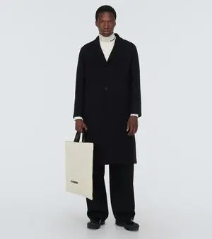 JIL SANDER Book Canvas Tote Bag
