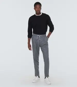 Brunello Cucinelli Cashmere Crewneck Sweater - Black