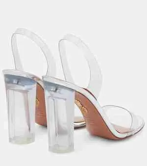 AQUAZZURA So Nude 105 Slingback Sandals