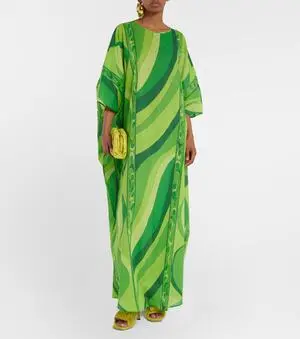 Emilio Pucci Pesci Cotton Kaftan