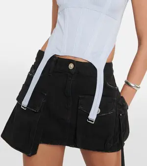 DION LEE Cotton Jersey Bustier