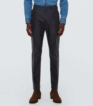 TOM FORD Straight Cotton Trousers