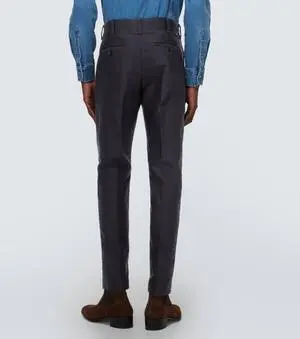 TOM FORD Straight Cotton Trousers