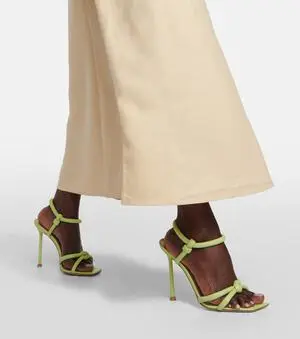 GIANVITO ROSSI Juno Leather Sandals