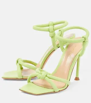 GIANVITO ROSSI Juno Leather Sandals