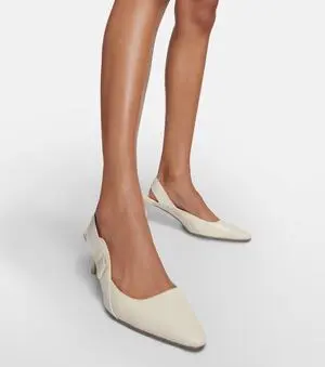 FERRAGAMO Vara Leather Slingback Pumps