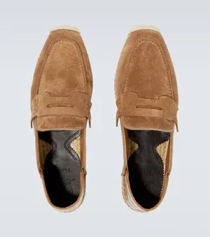 CHRISTIAN LOUBOUTIN Paquepapa Suede Espadrilles