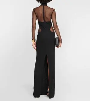 TOM FORD Long-sleeved Cutout Gown