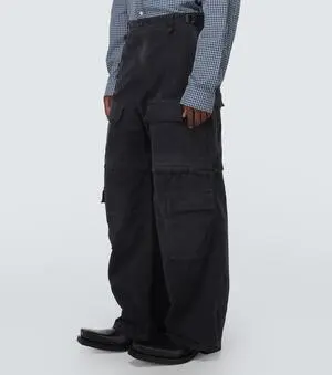 Balenciaga Cotton Twill Cargo Pants
