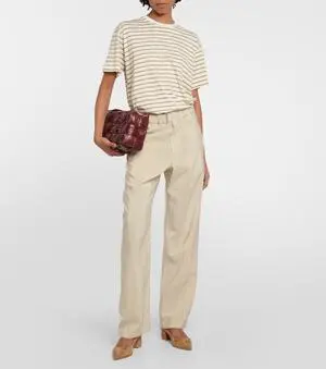 GIANVITO ROSSI Piper Suede Pumps - Brown