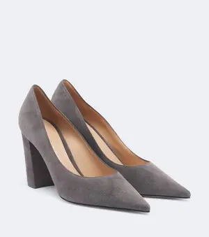 GIANVITO ROSSI Piper Pumps - Grey
