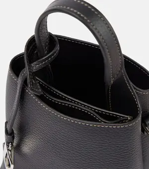 TOD'S Micro Leather Tote Bag