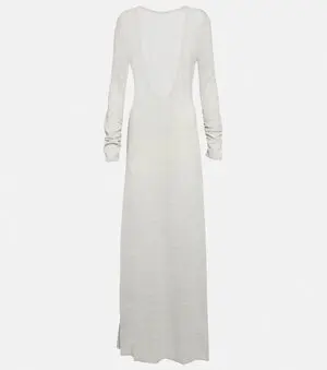 Magda Butrym Alpaca-blend Maxi Dress