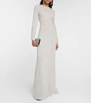 Magda Butrym Alpaca-blend Maxi Dress