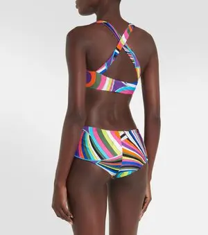 Emilio Pucci Iride Bikini Top
